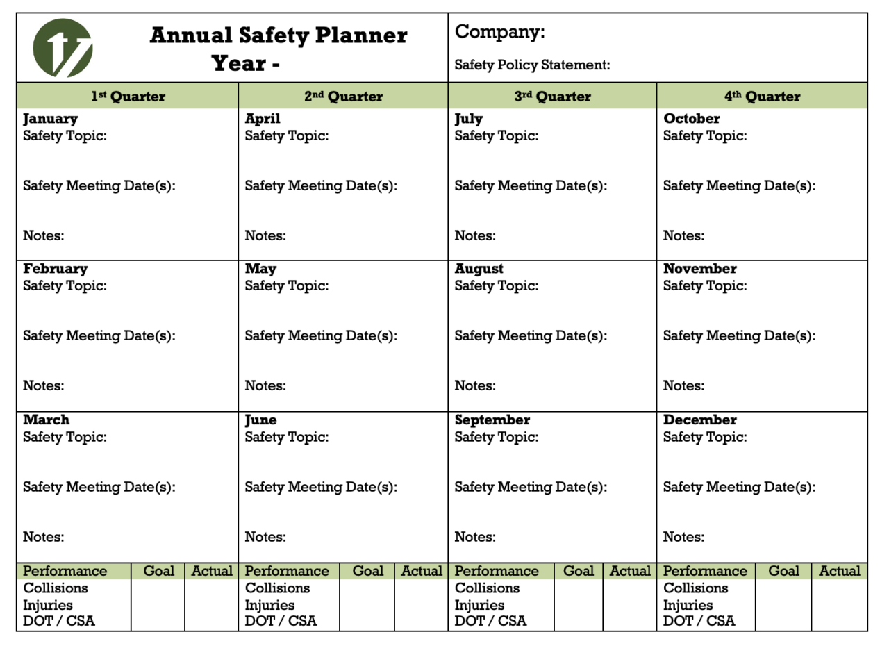 Plan for Safety in 2023! - Thorn Valley Safety